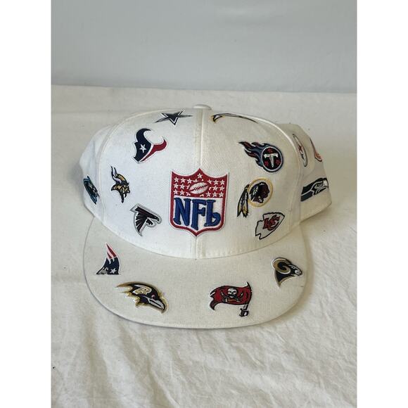 Reebok | Accessories | Super Rare Nfl Reebok All Over Throwback Logos ...